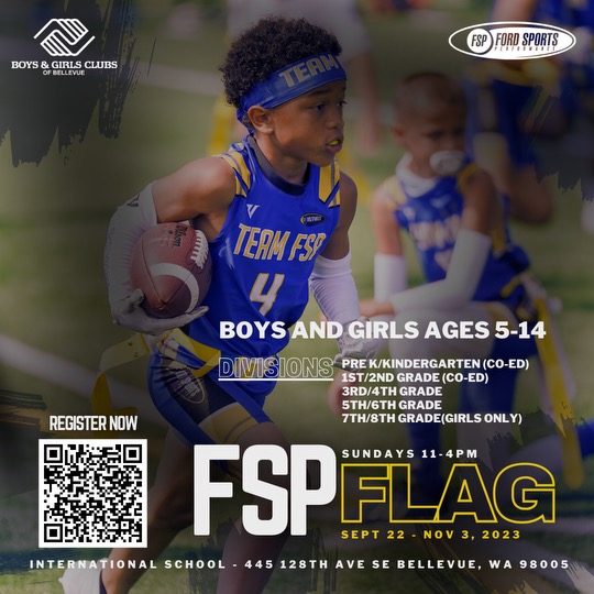 FSP Spring Flag Football - Boys & Girls Clubs of Bellevue